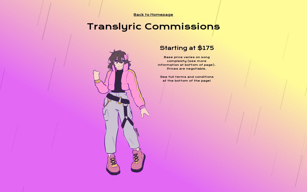 Joga Bogi's Translyric Commissions
